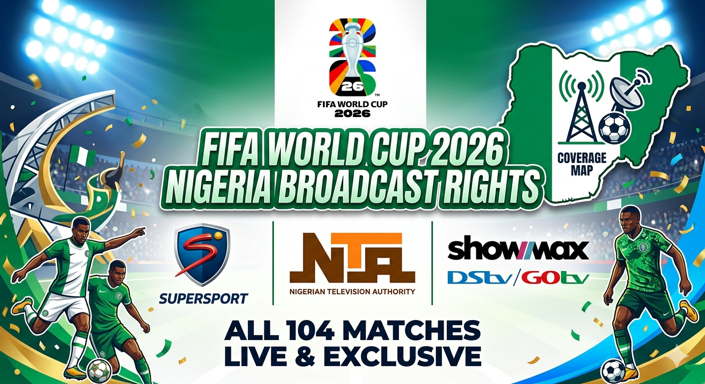 FIFA World Cup 2026 Nigeria Broadcast Rights: How to Watch All Matches ...