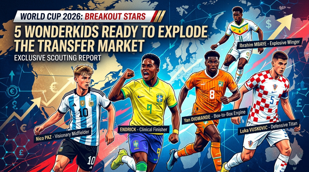 World Cup 2026 Wonderkids: 5 Breakout Stars Set to Explode the Transfer ...