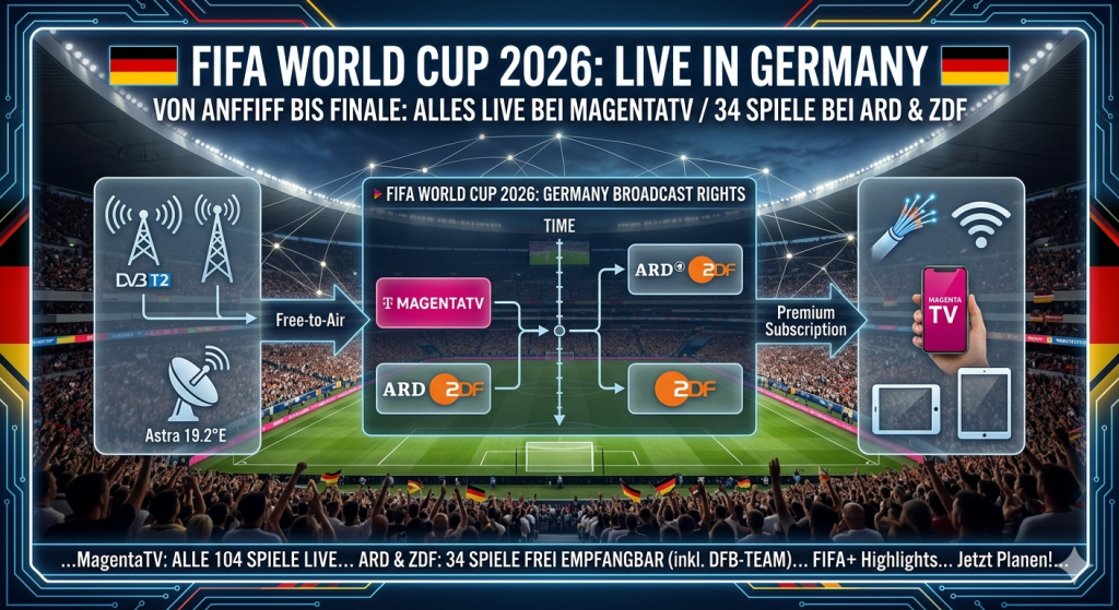 How to Watch FIFA World Cup 2026 Live in Germany: Broadcast & Streaming ...