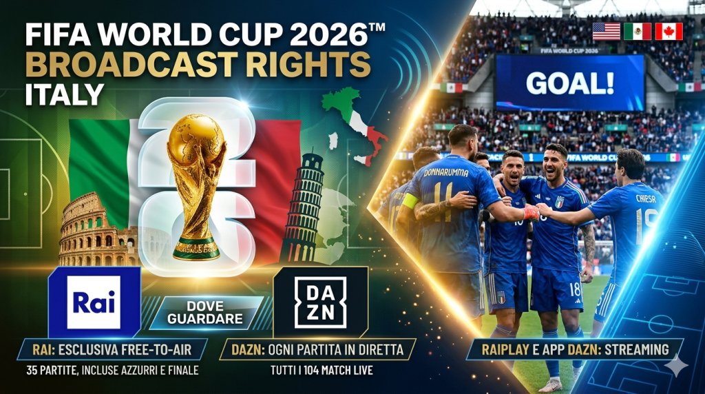 How to Watch FIFA World Cup 2026 Live in Italy: Broadcast Guide! - Khas ...
