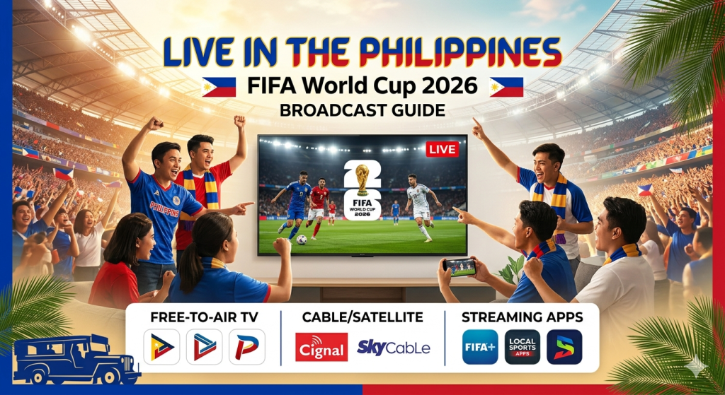 How to Watch FIFA World Cup 2026 Live in the Philippines: Broadcast ...