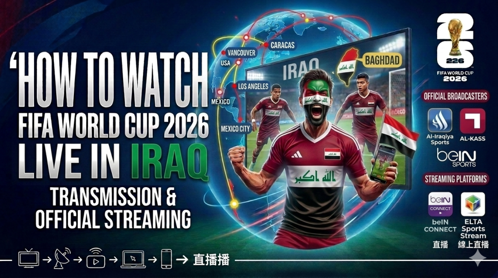 How to Watch FIFA World Cup 2026 Live in Iraq: Complete Channel Guide ...