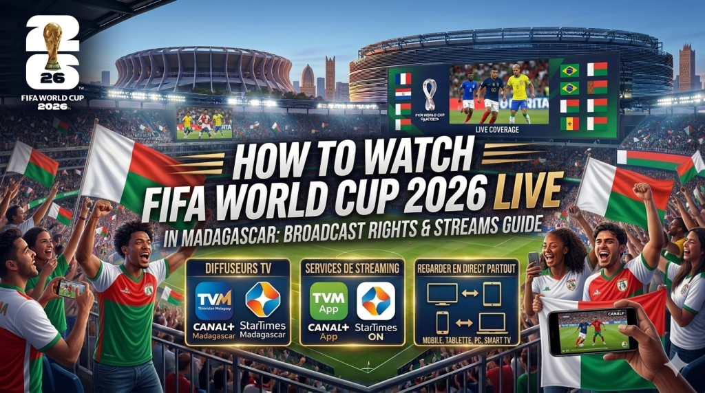 How to Watch FIFA World Cup 2026 Live in Madagascar: TV Channels ...