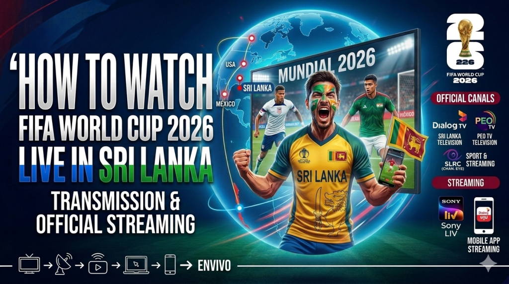 How to Watch FIFA World Cup 2026 Live in Sri Lanka: TV Channels & Live ...