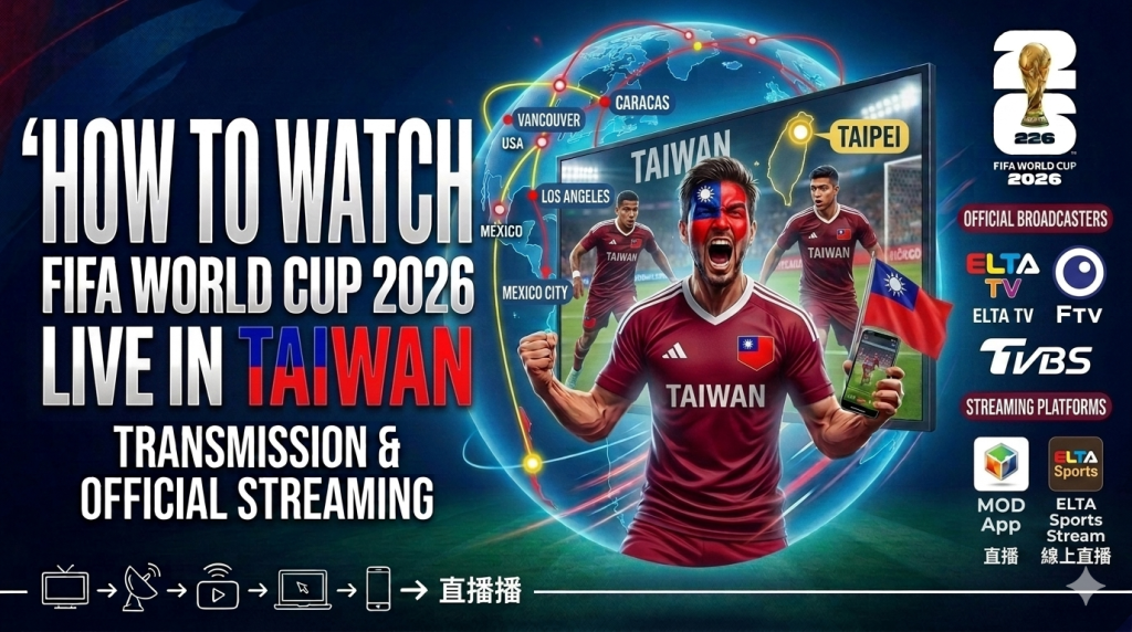 How to Watch FIFA World Cup 2026 Live in Taiwan: TV & Live Streaming ...