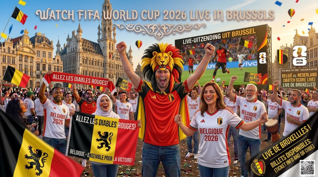 How to Watch FIFA World Cup 2026 Live in Belgium: Free Channels & Live ...