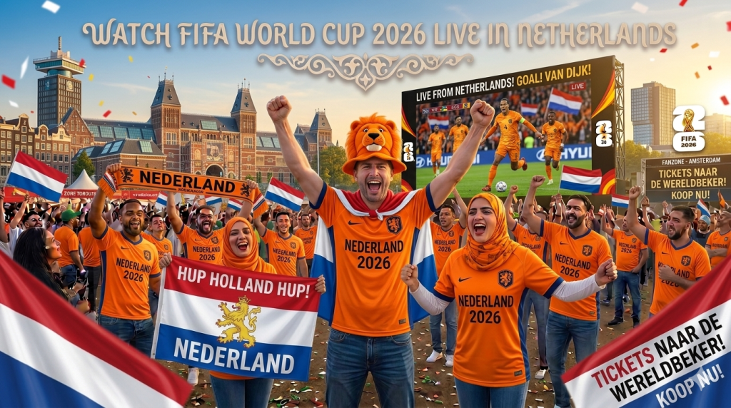 How to Watch FIFA World Cup 2026 Live in Netherlands: Broadcast ...
