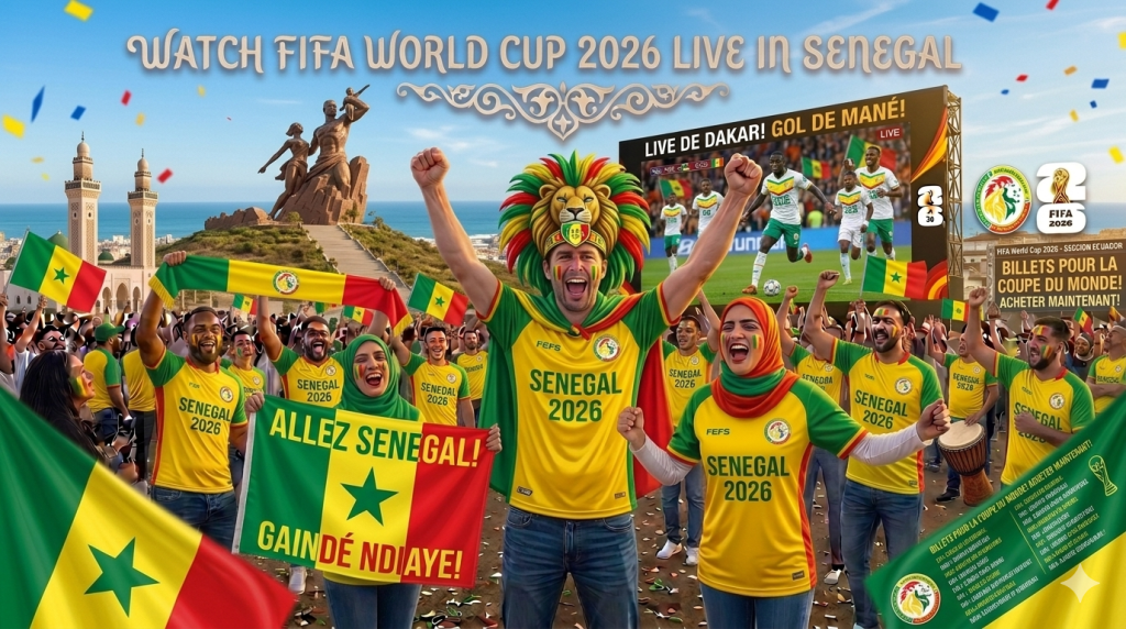 How to Watch FIFA World Cup 2026 Live in Senegal: Broadcast Channels ...