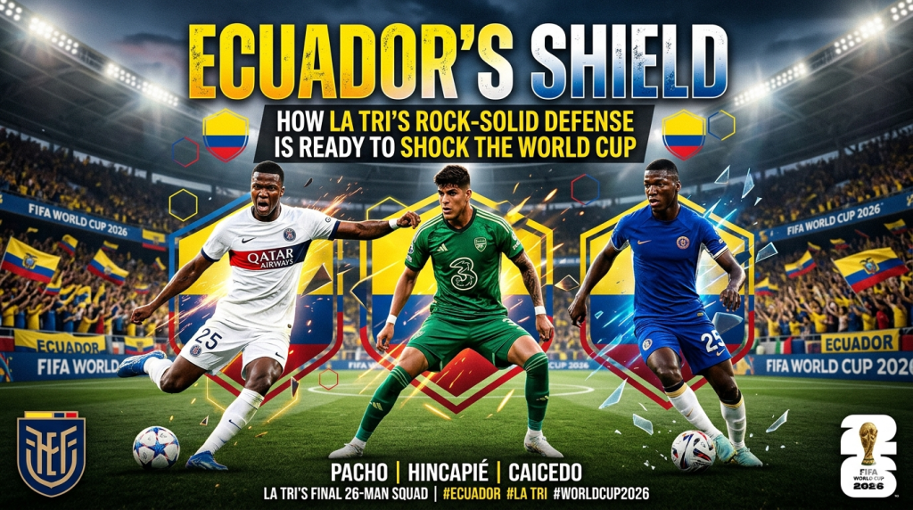 Ecuador World Cup 2026 Squad Announced: Pacho and Hincapié Headline ...